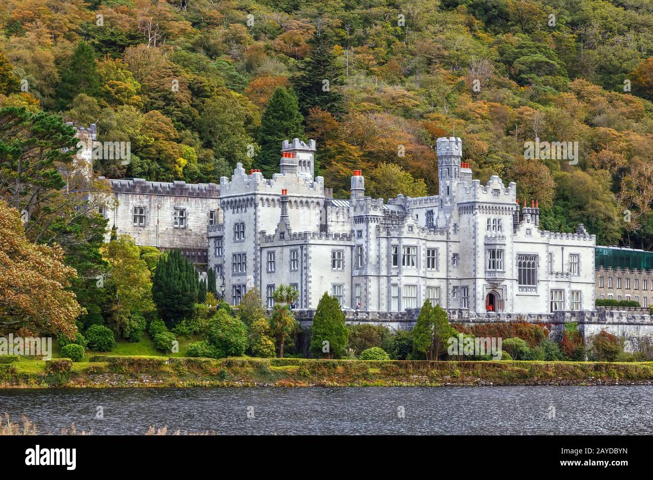 Kylemore Abbey, Ireland Stock Photo - Alamy