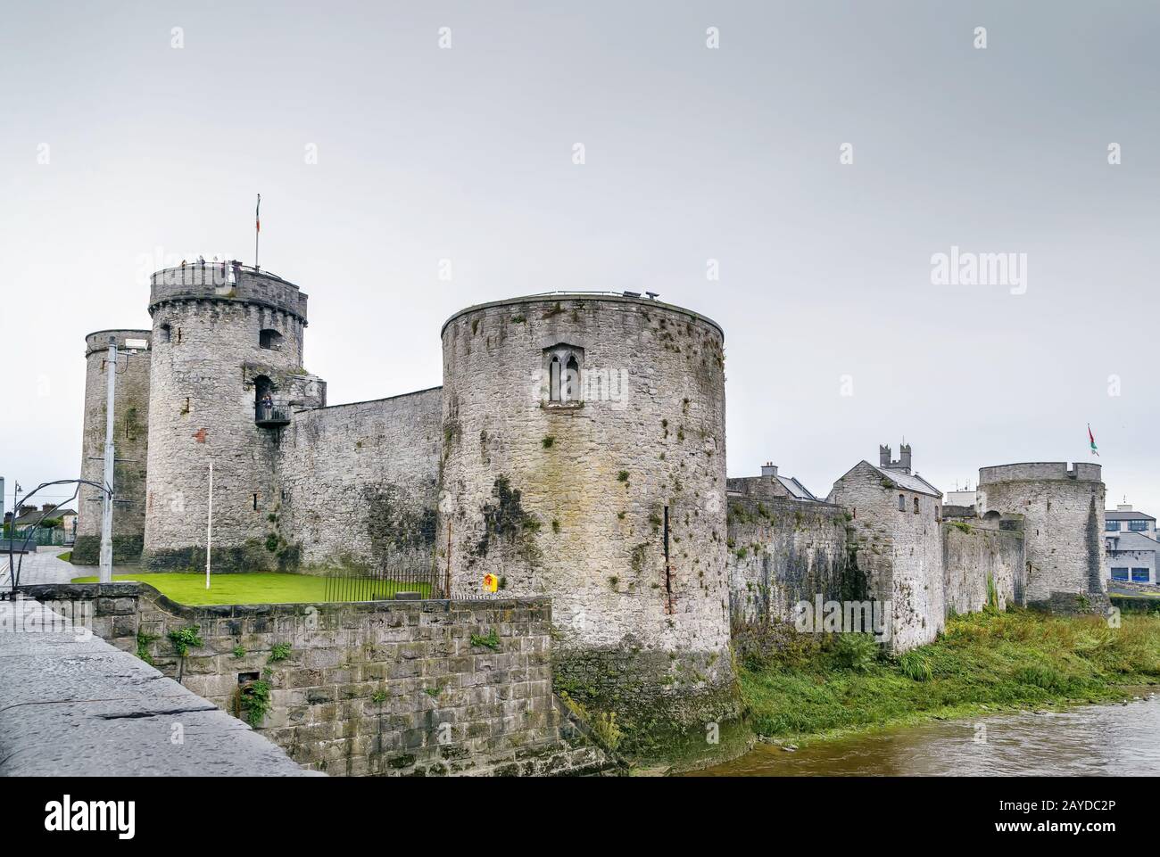 King John's Castle, Limerick, Ireland Stock Photo - Alamy