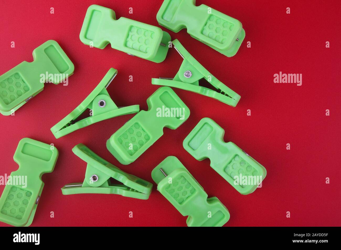 Indian made Plastic clothespin Stock Photo - Alamy