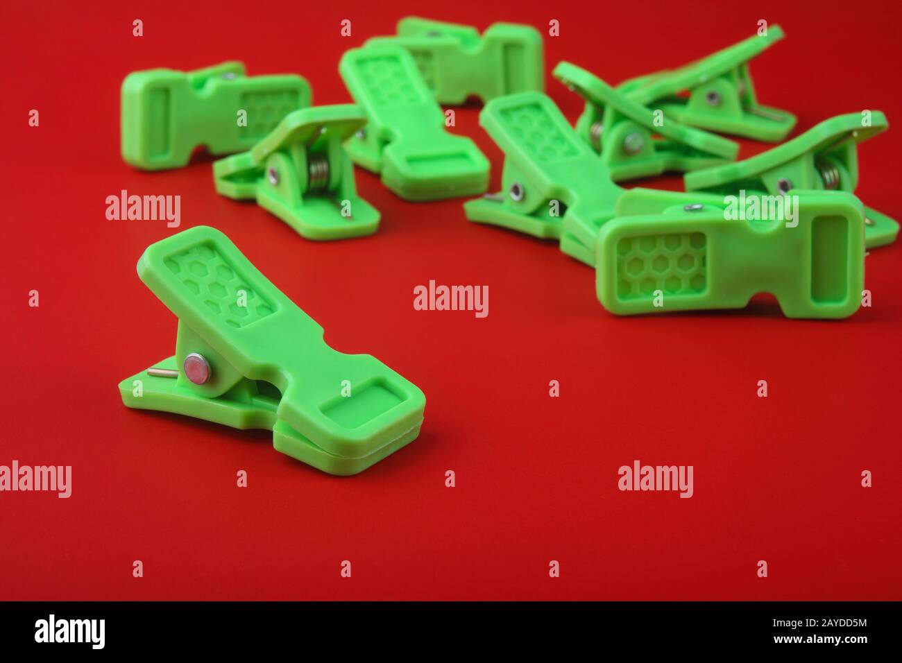 Indian made Plastic clothespin Stock Photo - Alamy