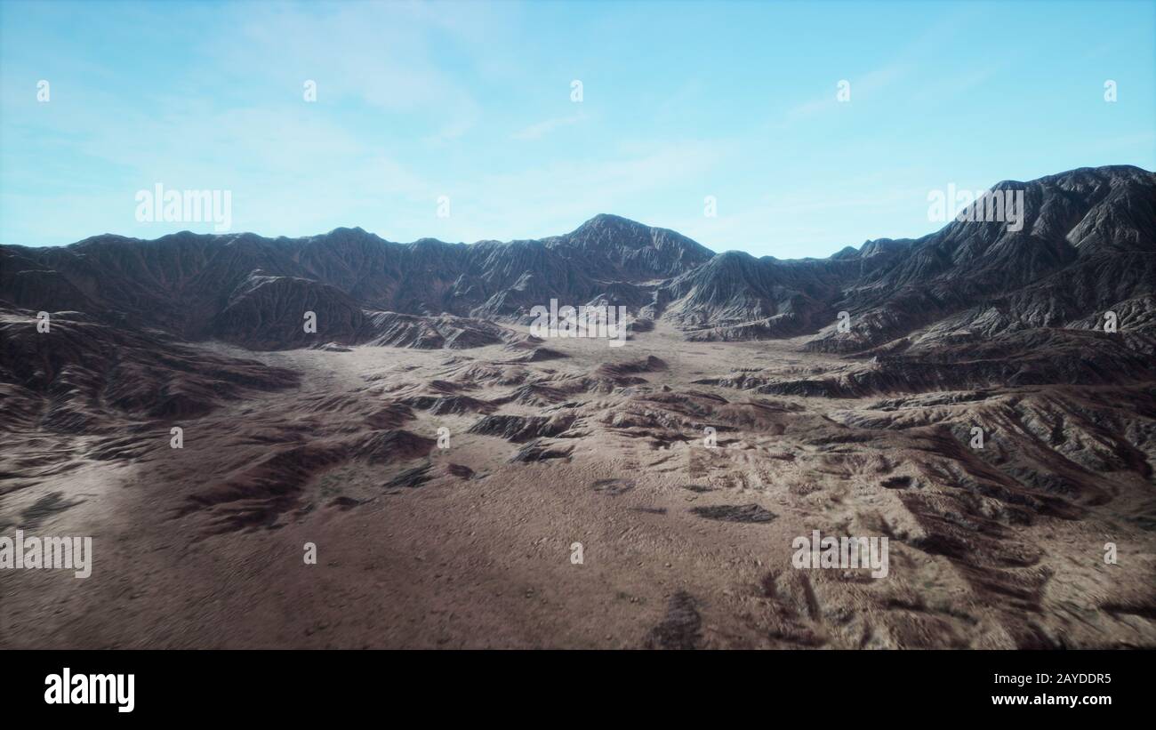 Mountain Landscape in High Altitude Stock Photo - Alamy
