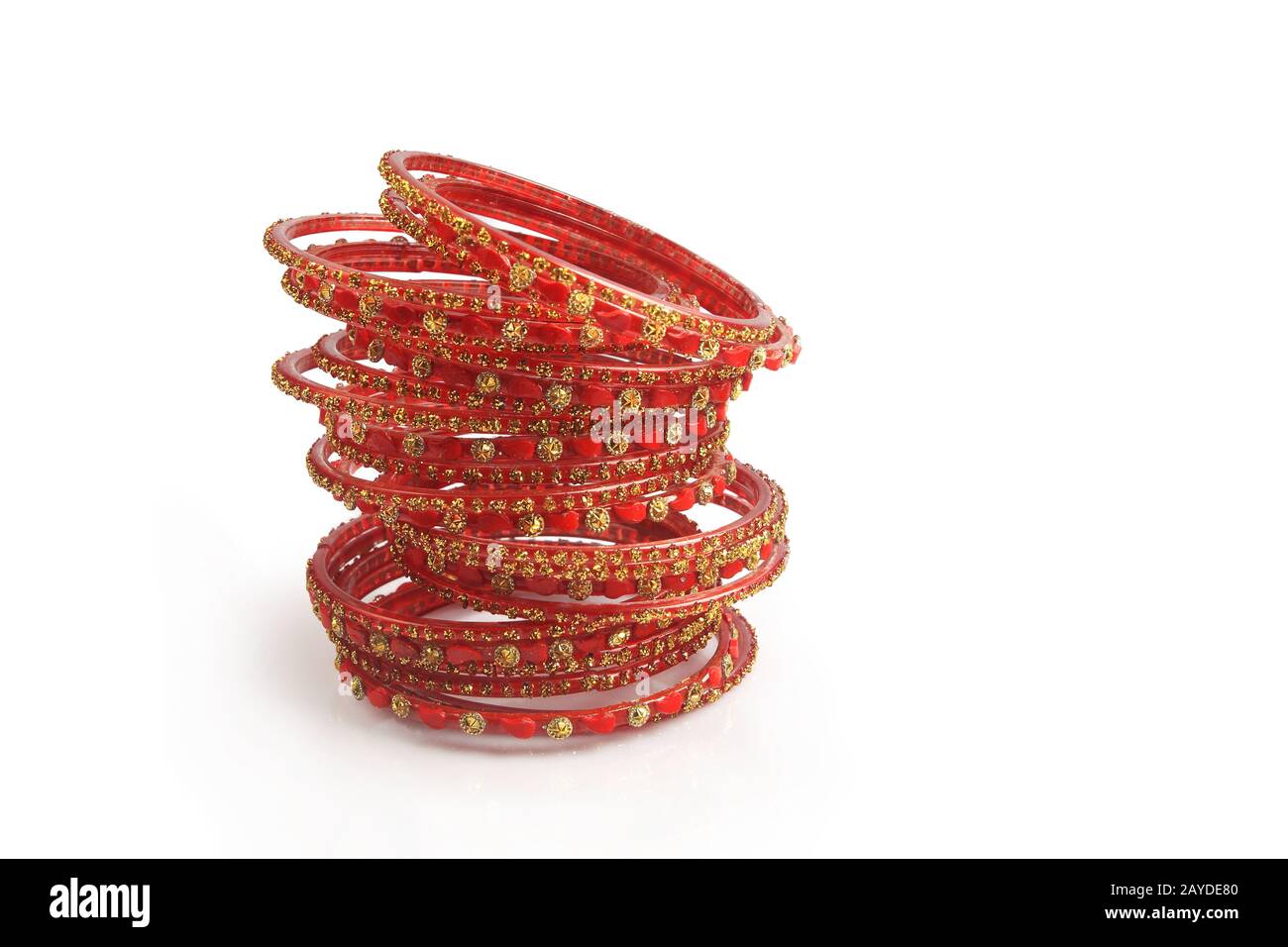 Indian traditional colorful glass bangles with unique design Stock ...