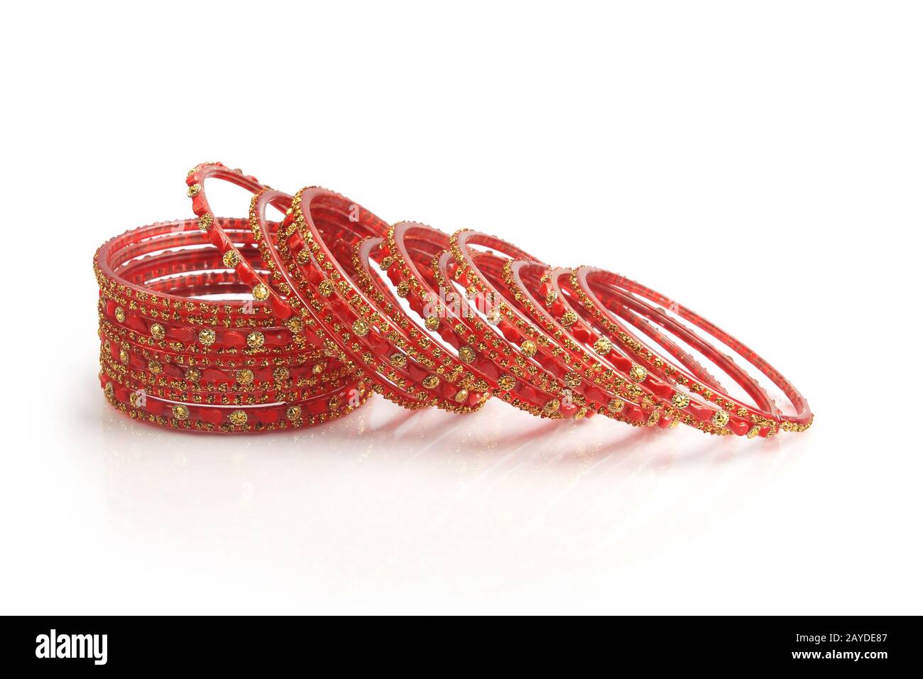 Indian traditional colorful glass bangles with unique design Stock ...