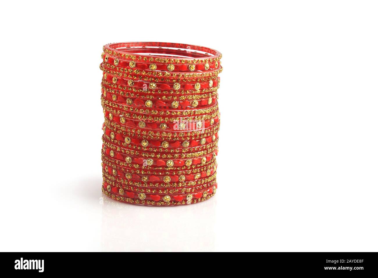 Indian traditional colorful glass bangles with unique design Stock ...