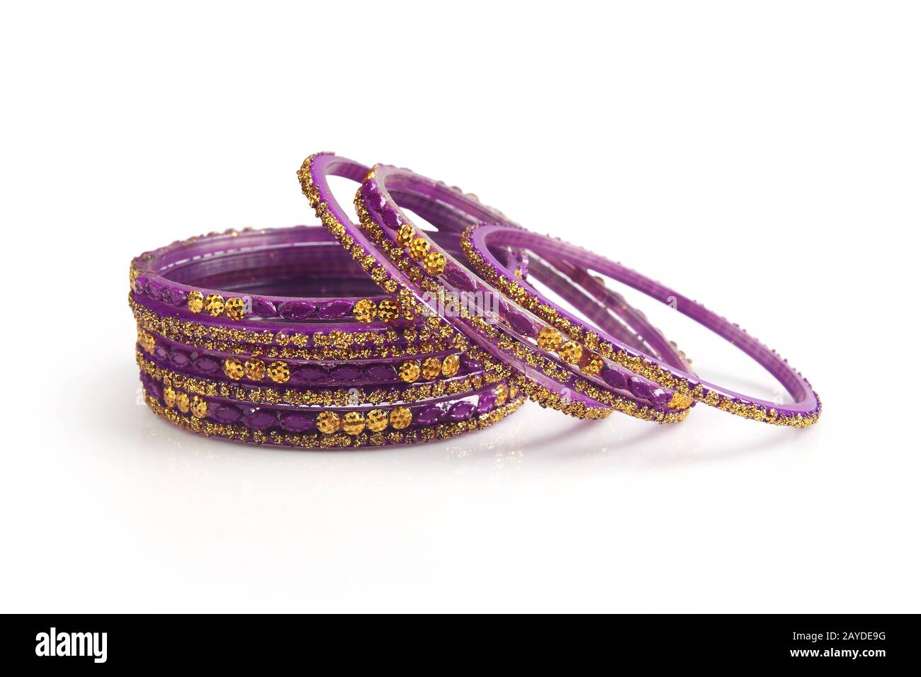 Indian traditional colorful glass bangles with unique design Stock ...