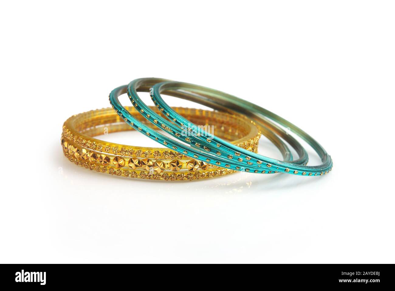 Indian traditional colorful glass bangles with unique design Stock ...