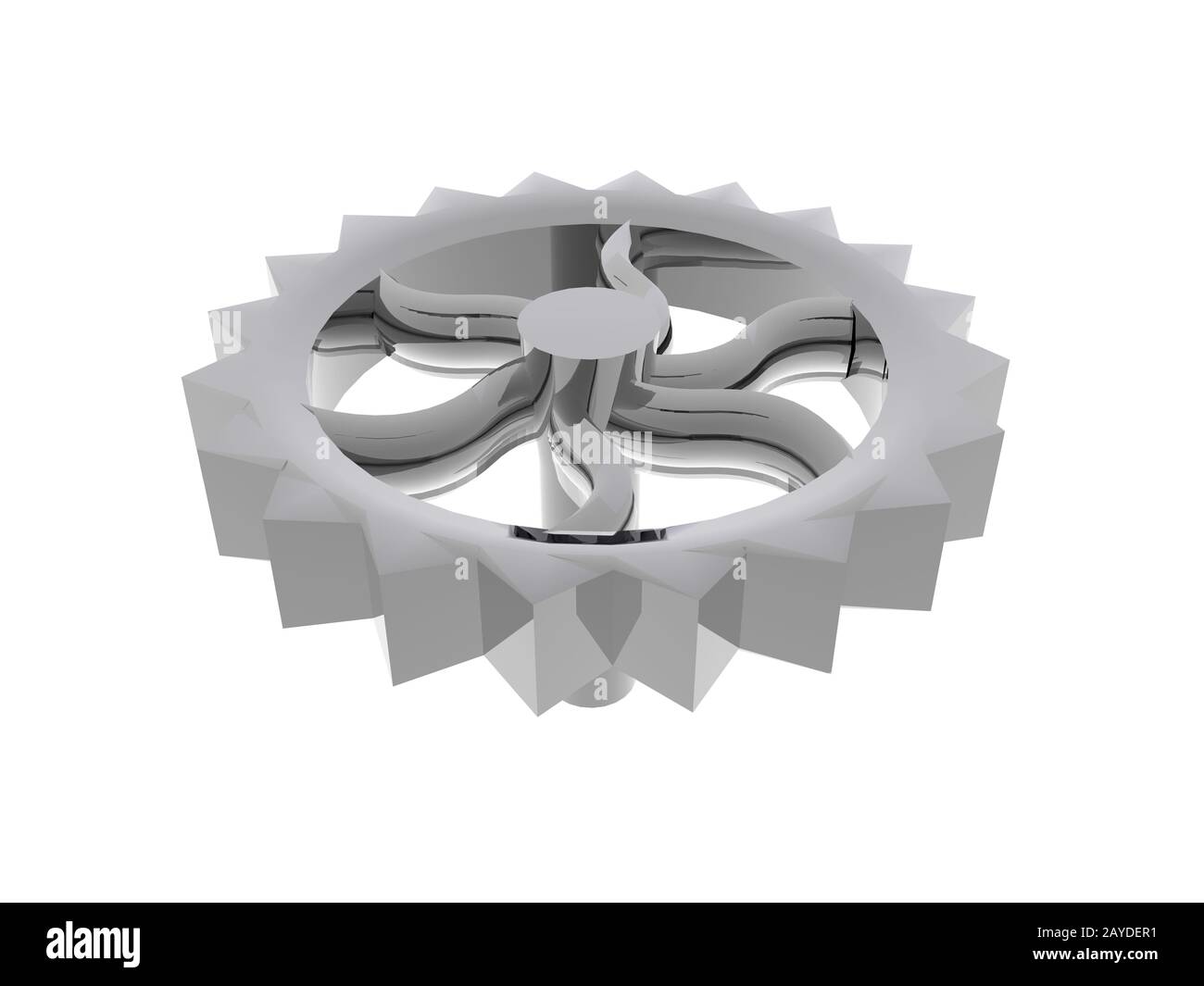 silver gear wheel Stock Photo - Alamy