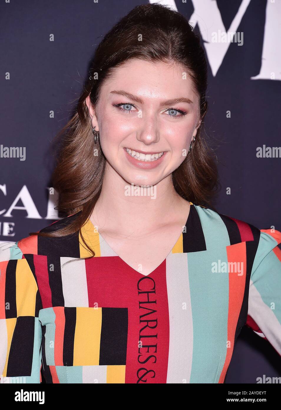 HOLLYWOOD, CA - FEBRUARY 13: Isabella Blake-Thomas attends the Premiere ...