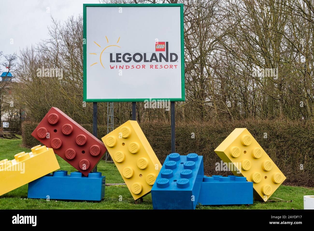Amusement park sign hi-res stock photography and images - Alamy