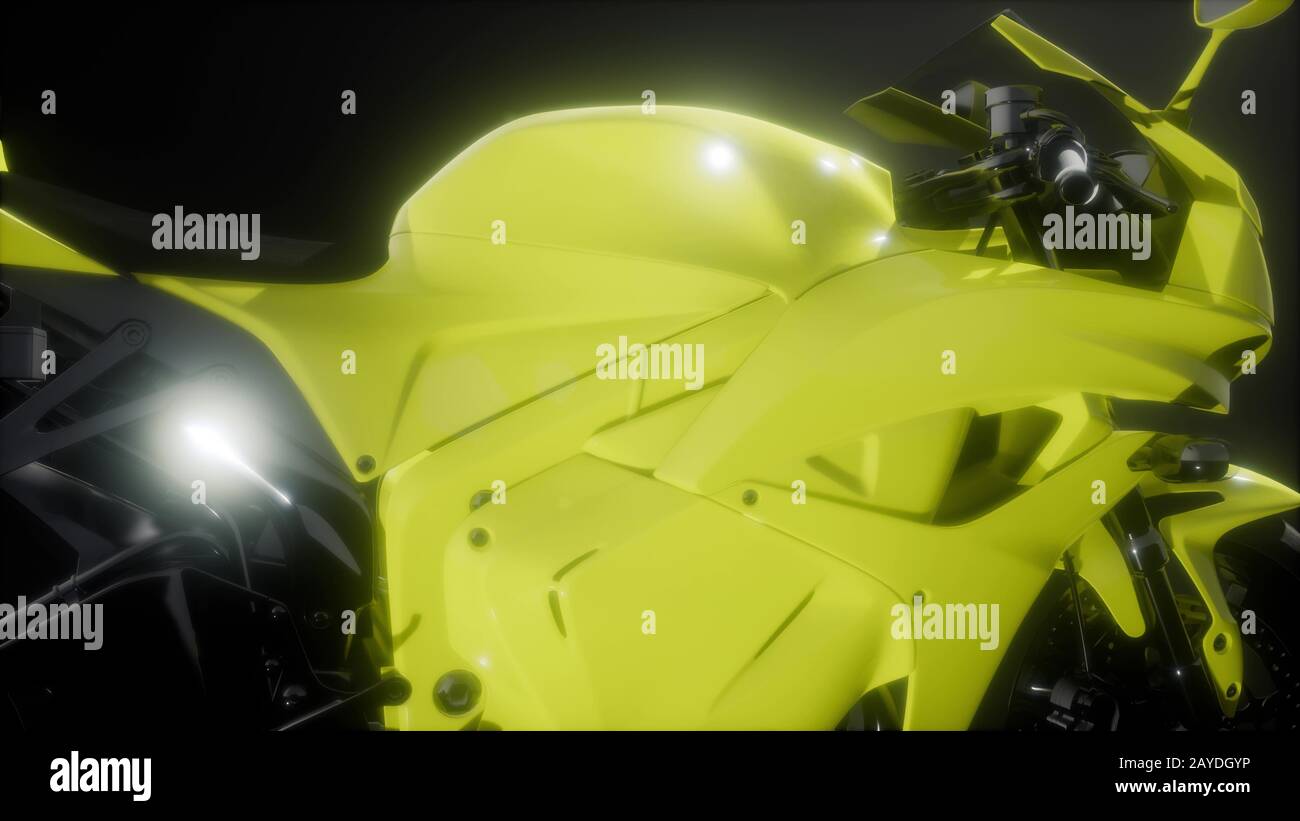 Sport moto bike in studio hi-res stock photography and images - Alamy