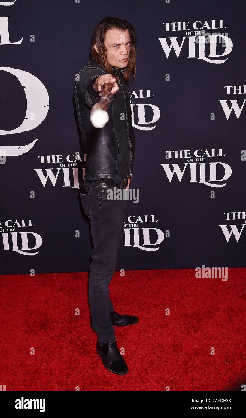 HOLLYWOOD, CA - FEBRUARY 13: Micah Fitzgerald attends the Premiere of ...