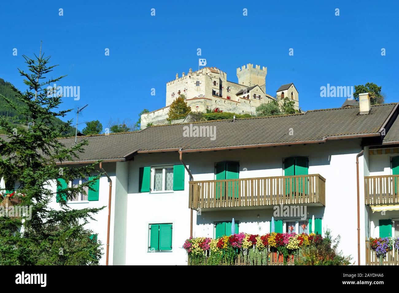 Churburg Castel Coira in Schluderns Stock Photo - Alamy