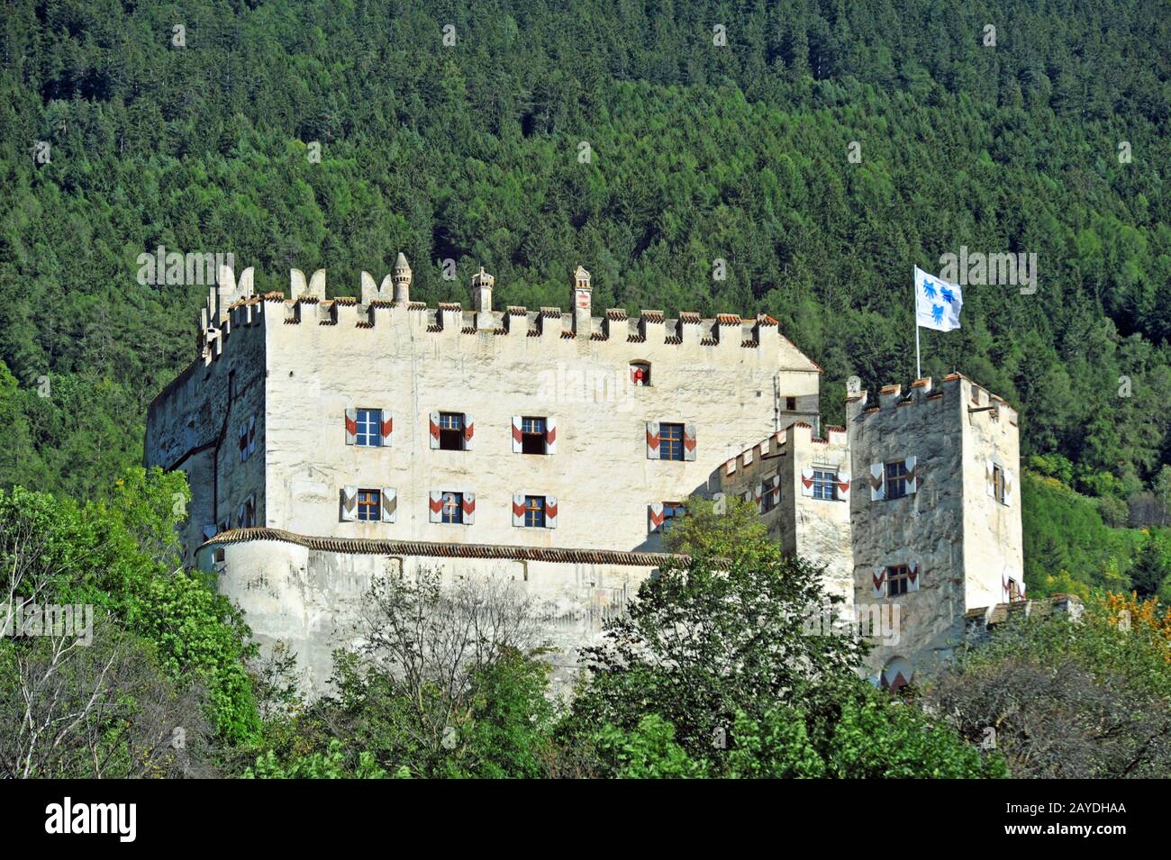Churburg Castel Coira in Schluderns Stock Photo - Alamy