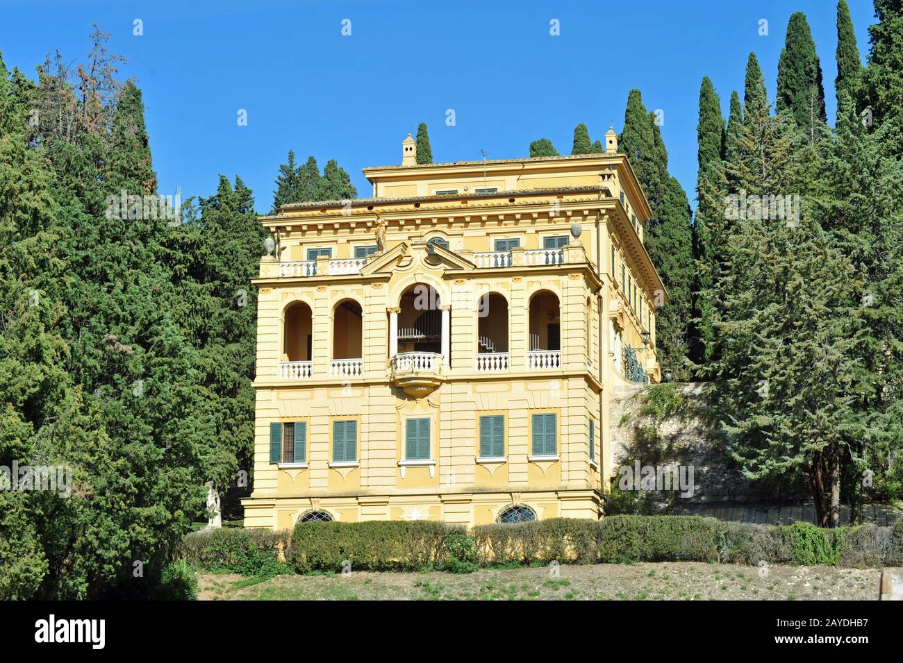 Villa Fidelia o Costanzi in Spello Italy Stock Photo - Alamy