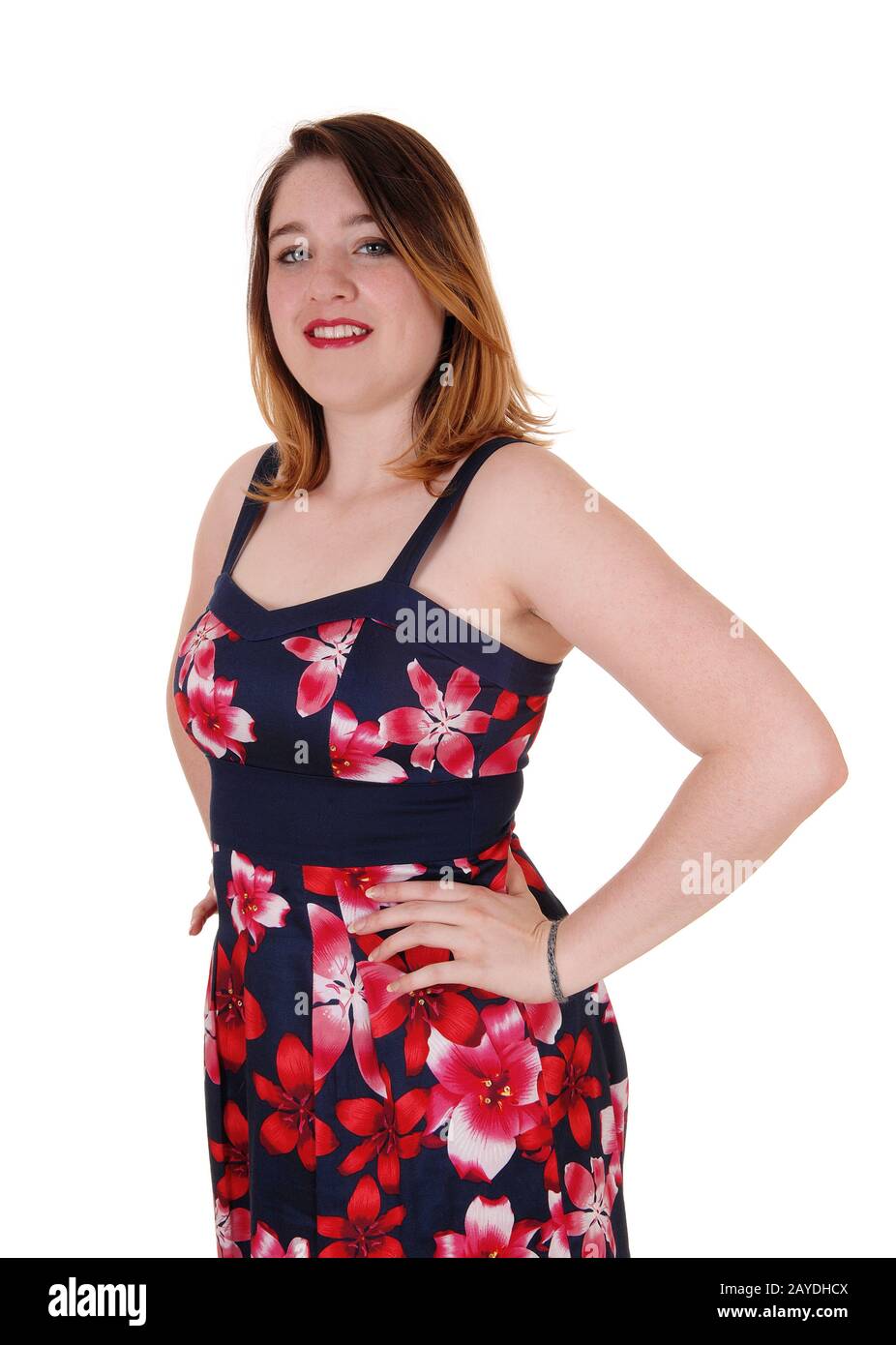 Woman dress colorful attractive hi-res stock photography and images - Alamy