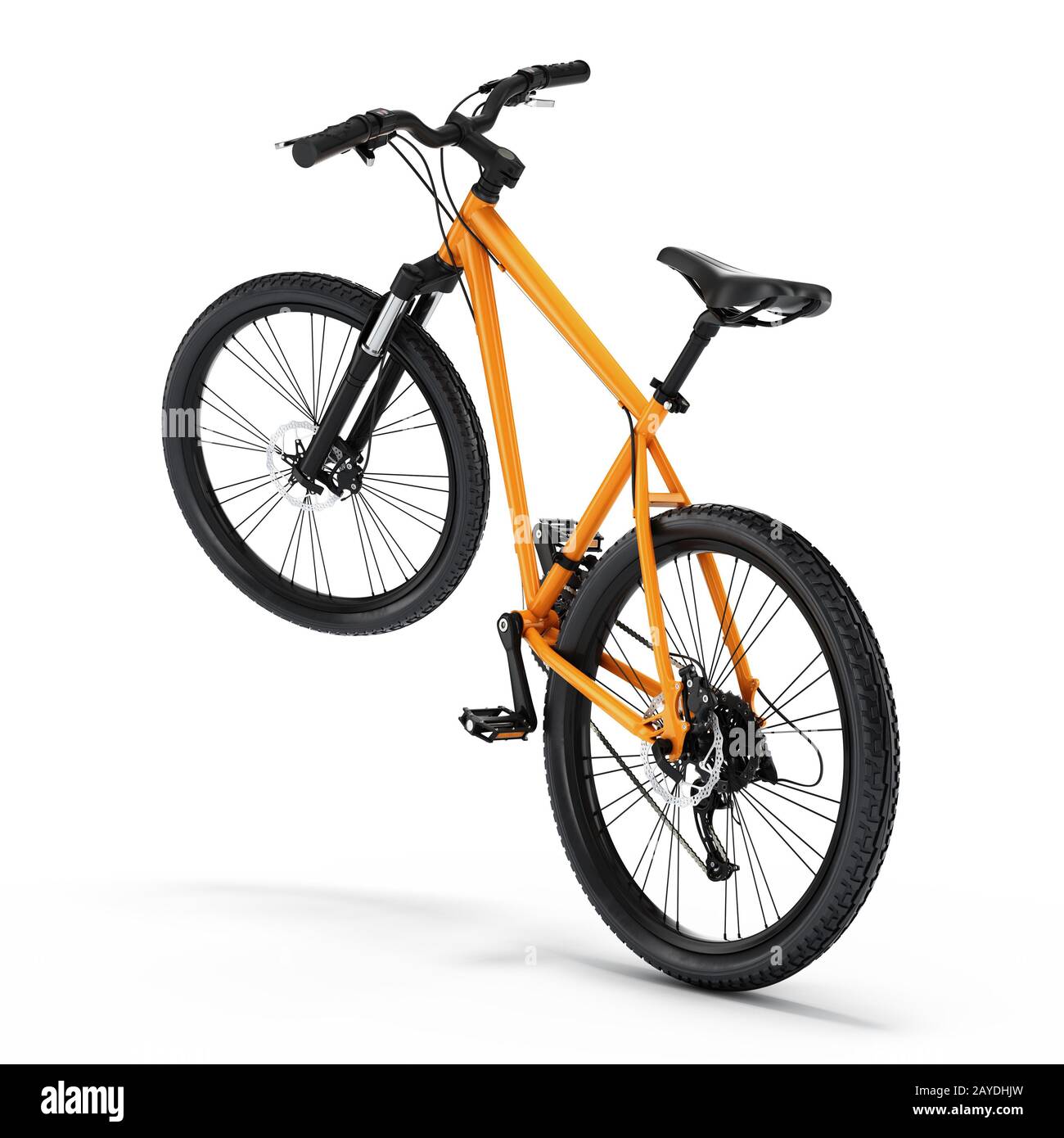 3D Rendering Mountain Bike Stock Photo - Alamy