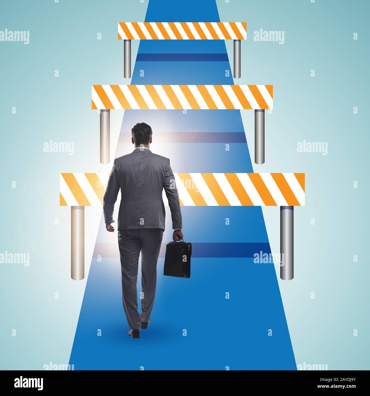 Facing an obstacle hi-res stock photography and images - Alamy