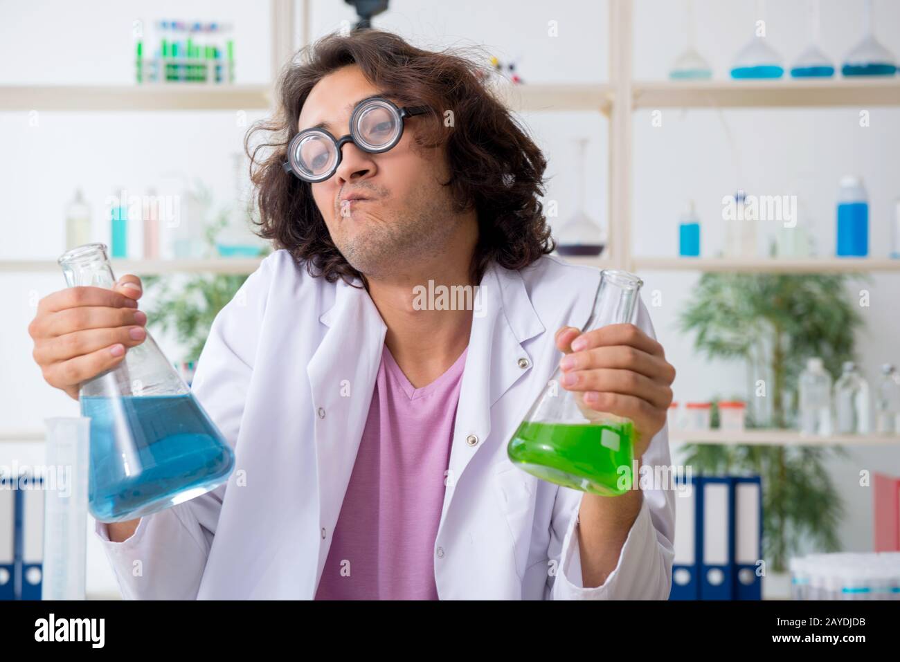 Teacher funny lab hi-res stock photography and images - Alamy