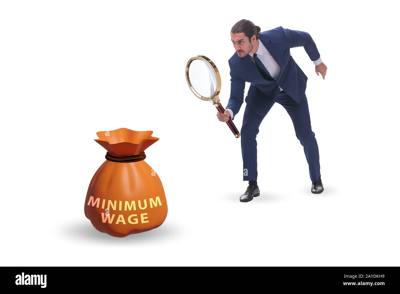 Minimum wage stamp hi-res stock photography and images - Alamy