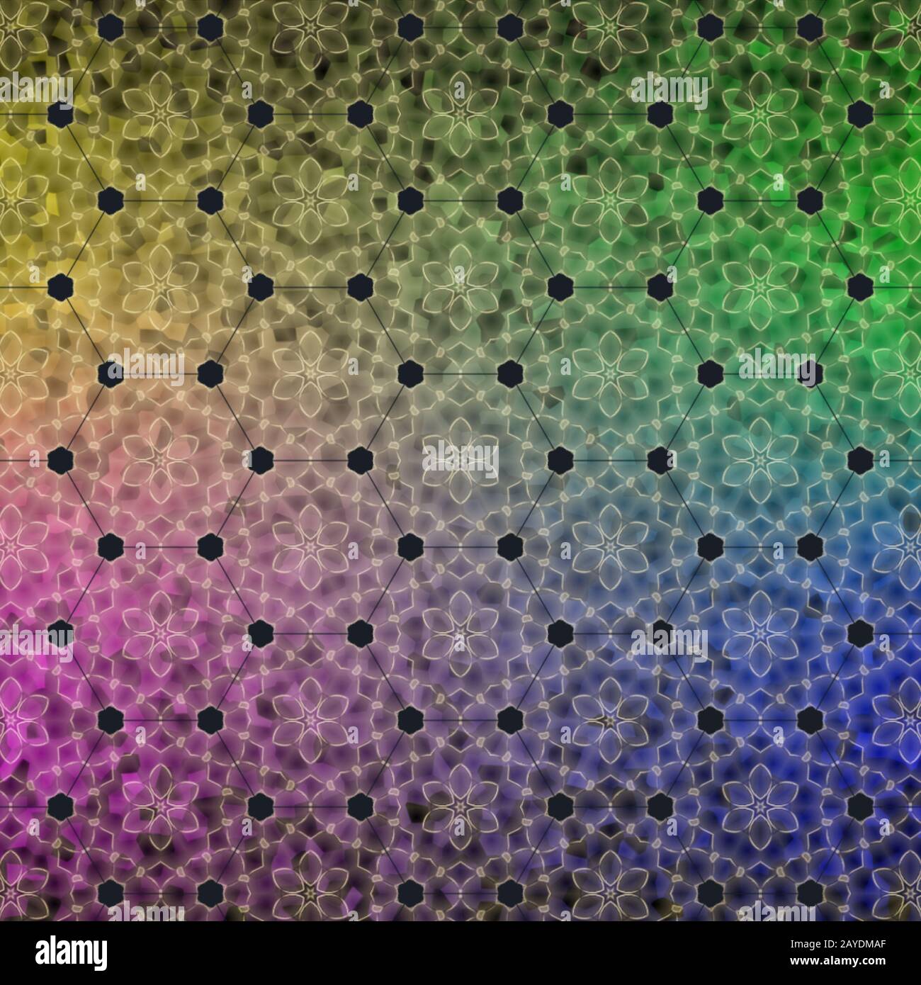 Modern geometric seamless pattern. For design, page fill, wallpaper ...