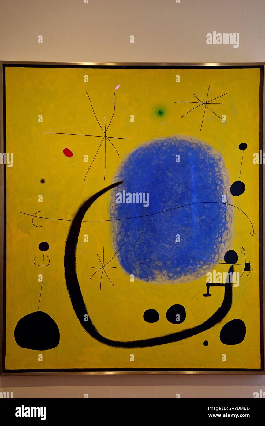 Arts collections in Fundacio Joan Miro, a museum of modern art honoring Joan Miro located on the ...