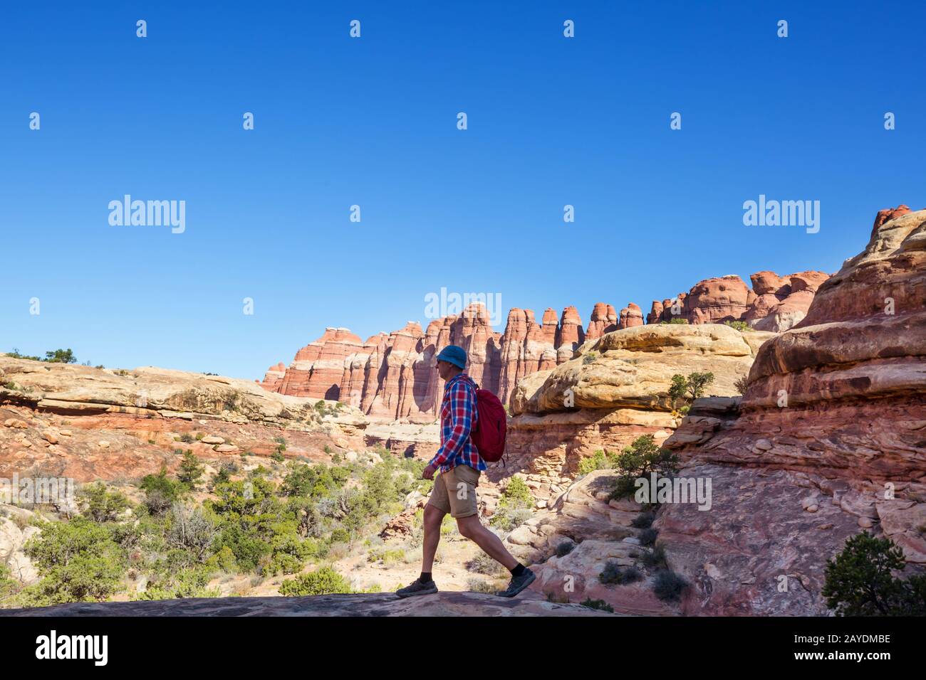 Hike in Utah Stock Photo - Alamy