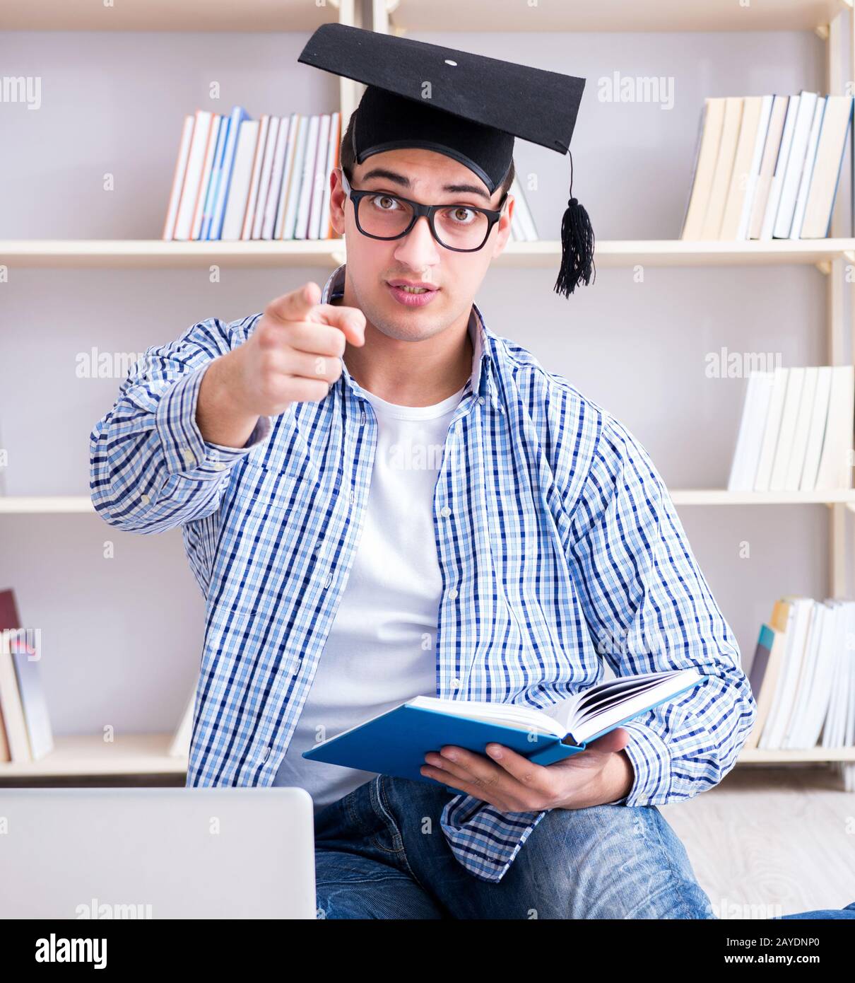 Student demonstrating project hi-res stock photography and images - Alamy