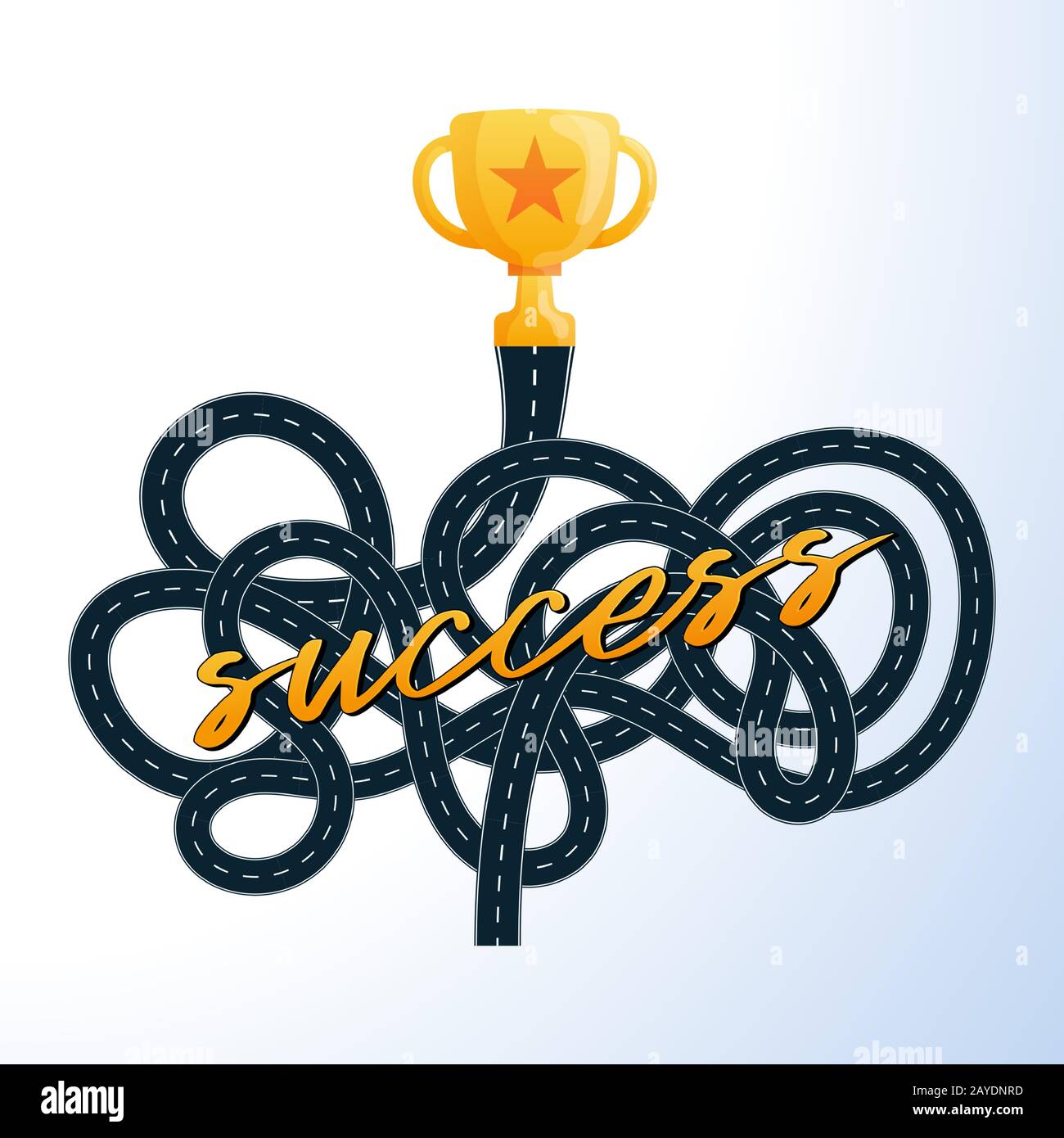 Messy roads Stock Vector Images - Alamy