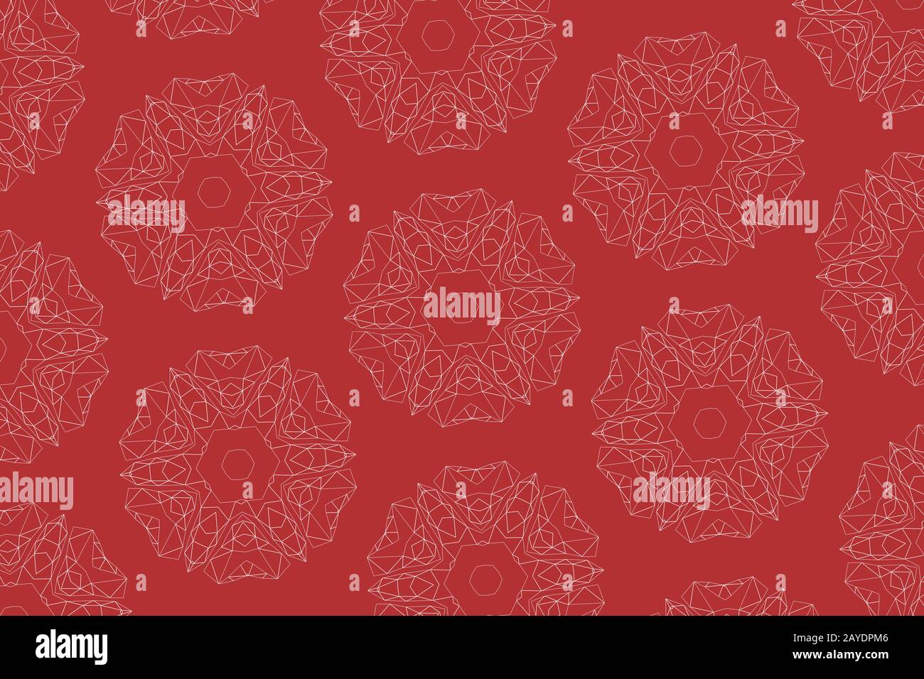 Red Modern geometric seamless pattern. For design, page fill, wallpaper ...