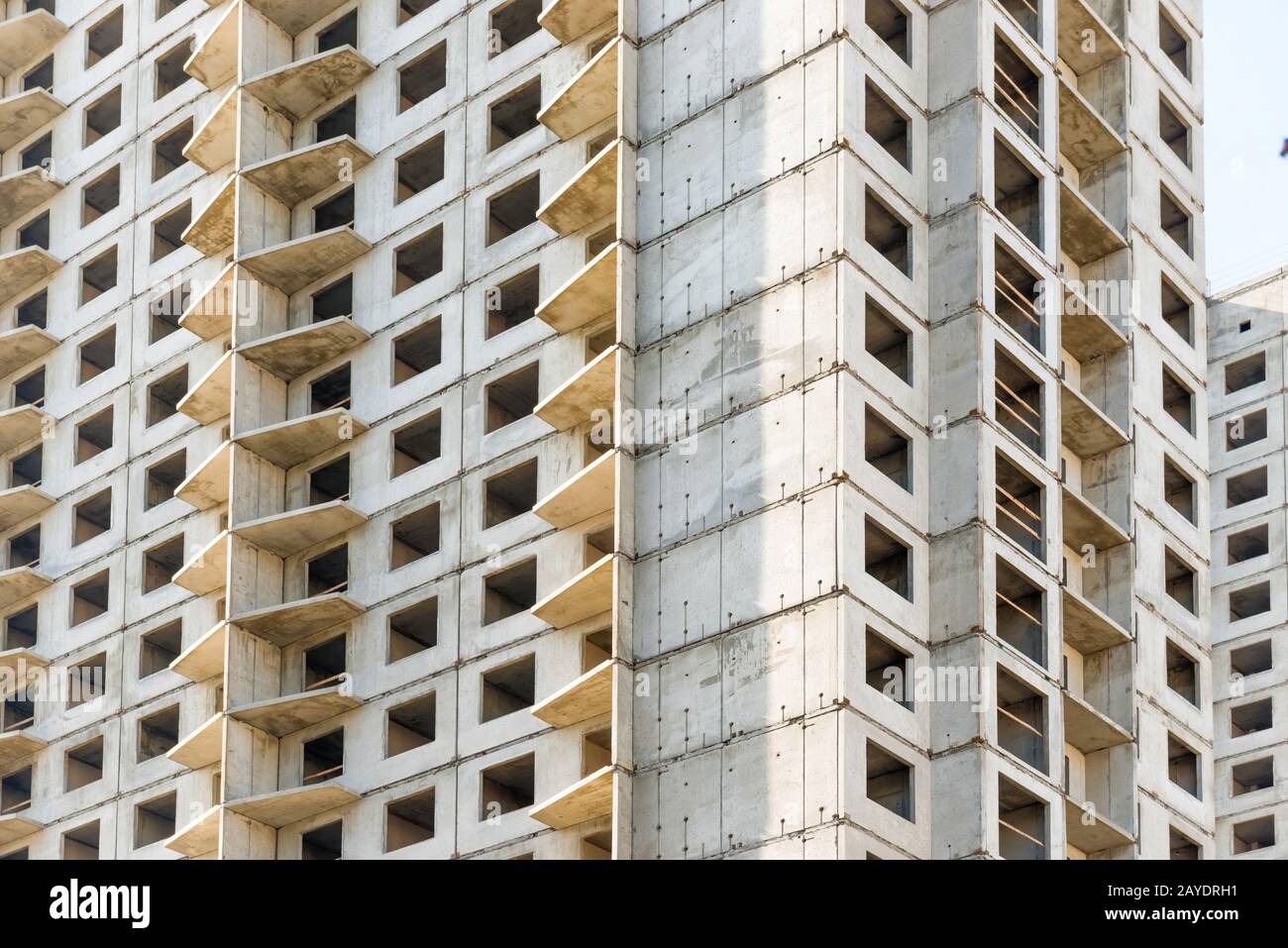 Skyscraper under construction Stock Photo - Alamy