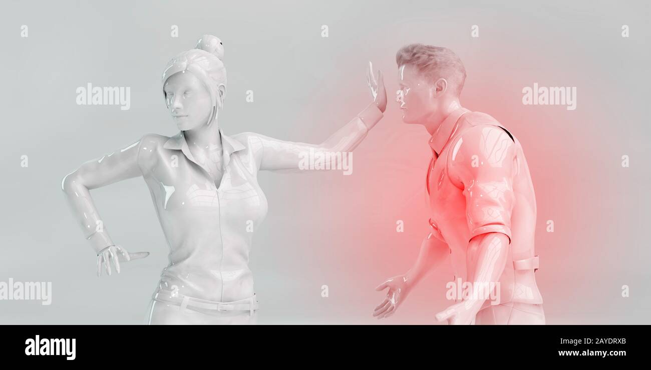 Husband and wife bills stressed hi-res stock photography and images - Alamy