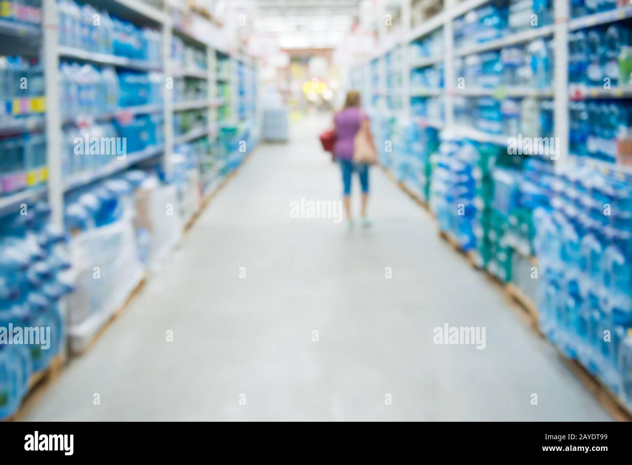 Market shop and supermarket interior Stock Photo - Alamy
