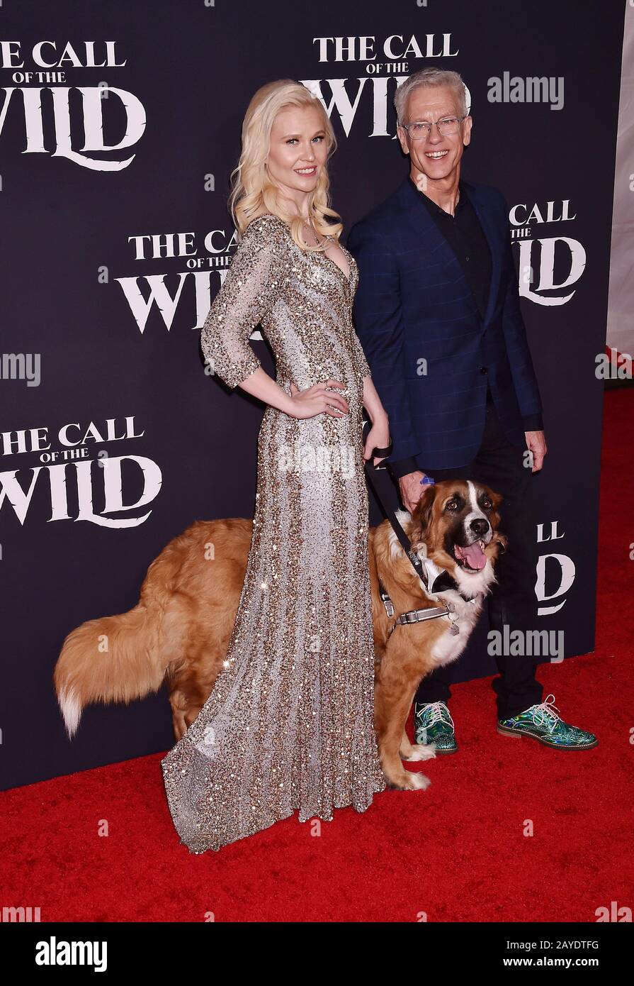 HOLLYWOOD, CA - FEBRUARY 13: (L-R) Jessica Steele-Sanders, Buckley and ...