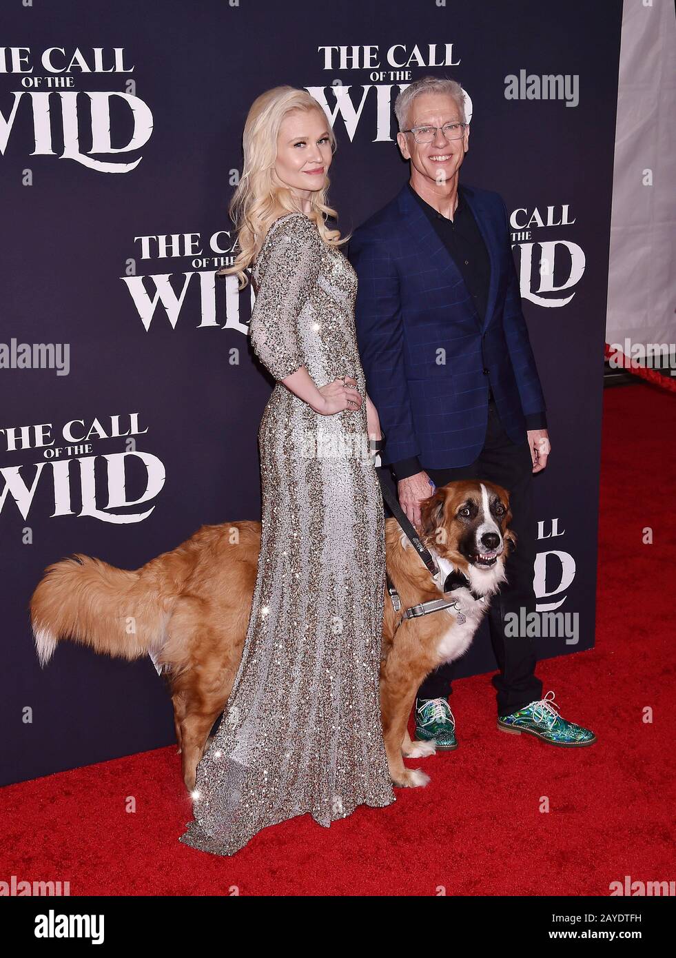 HOLLYWOOD, CA - FEBRUARY 13: (L-R) Jessica Steele-Sanders, Buckley and ...