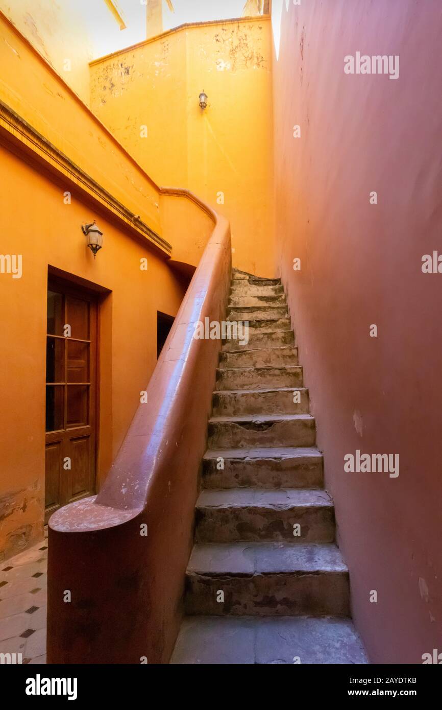 Castle tower stairs hi-res stock photography and images - Alamy