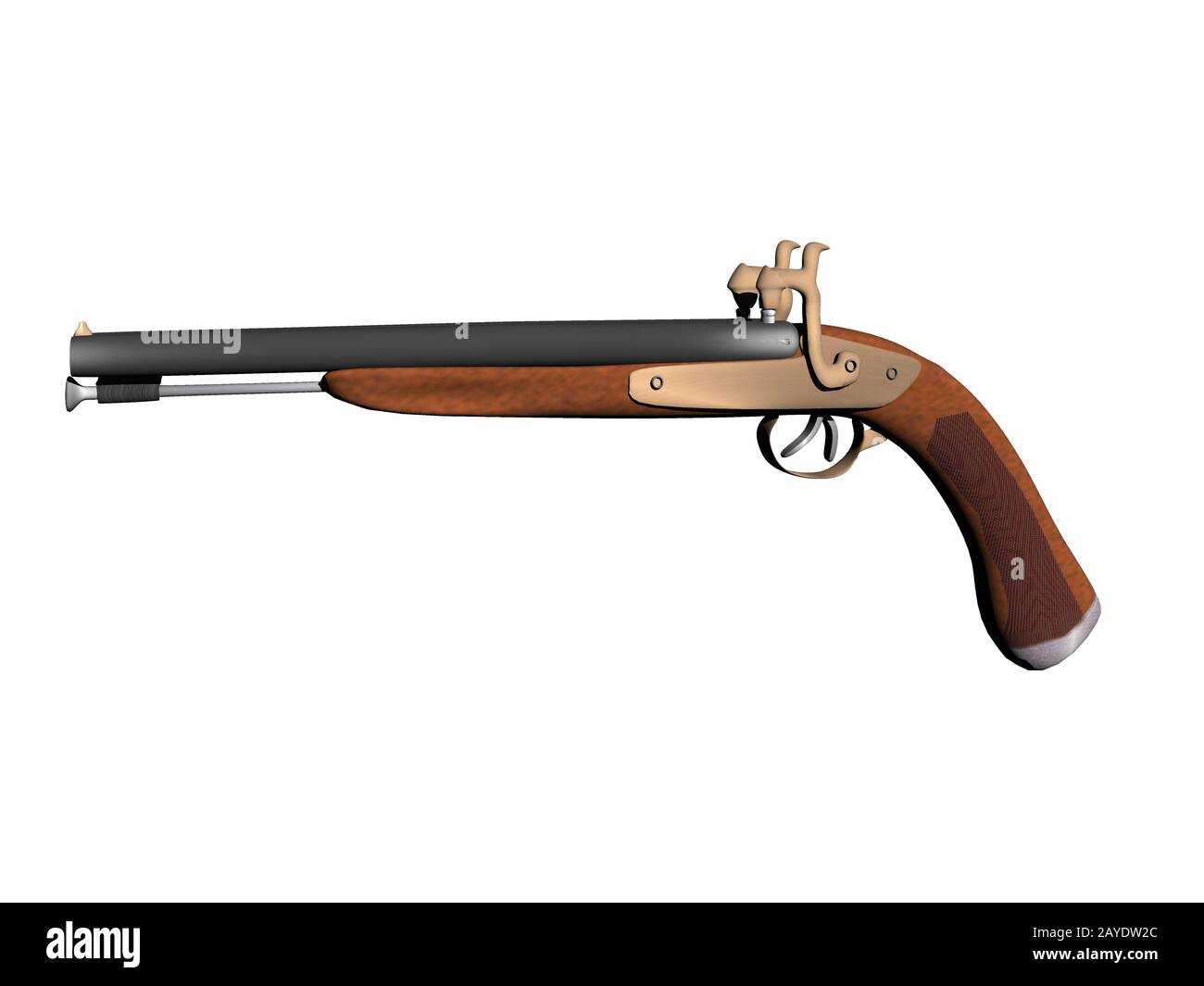 antique duel pistol Stock Photo - Alamy