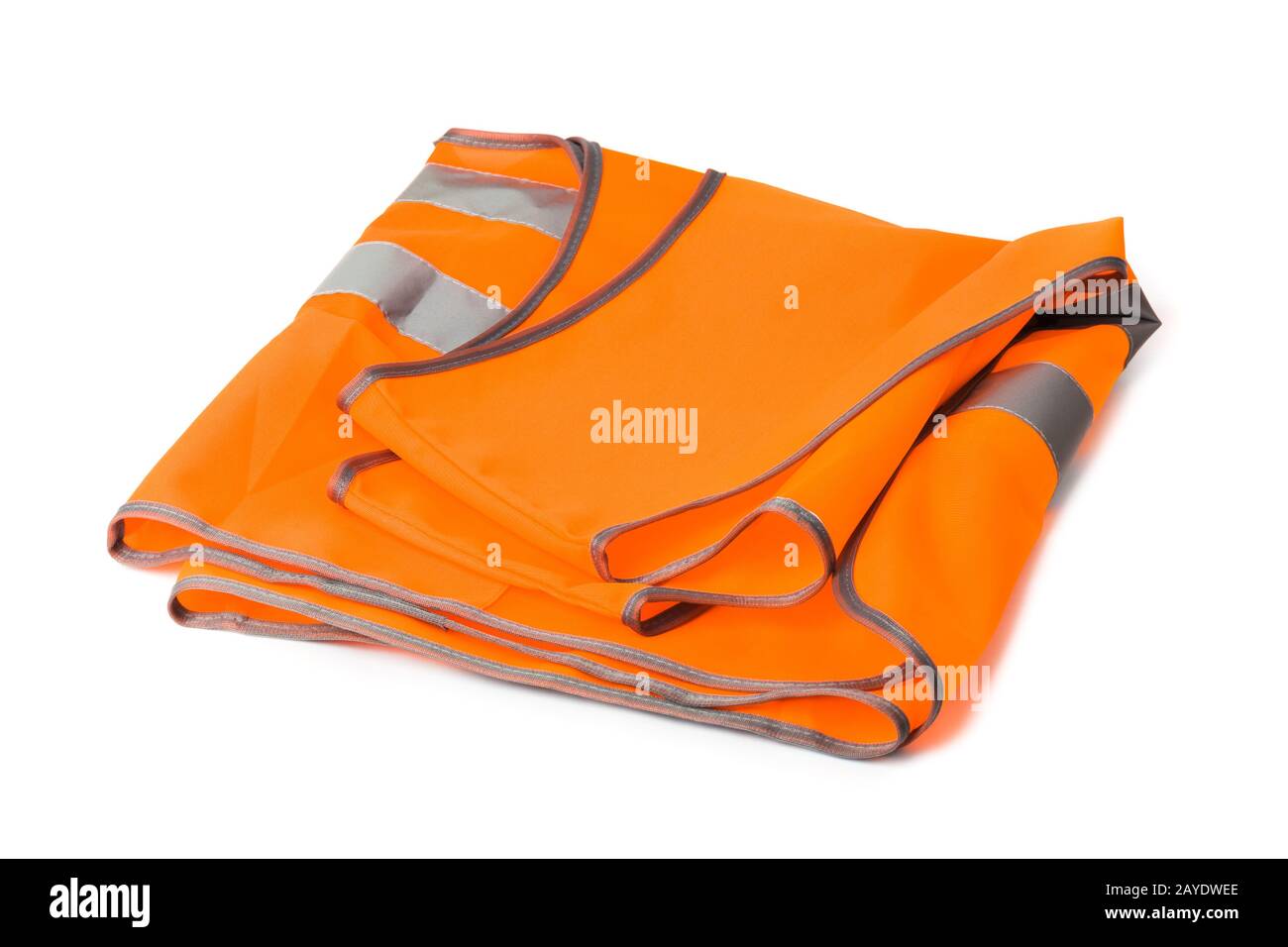 Orange construction jacket Stock Photo - Alamy