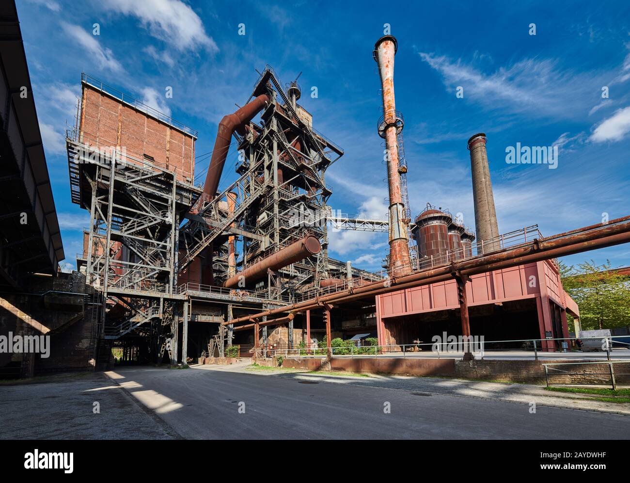 Industrial factory in Duisburg, Germany Stock Photo - Alamy