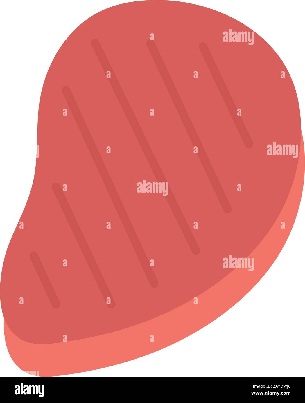 steak meat beef flat style Stock Vector Image & Art - Alamy