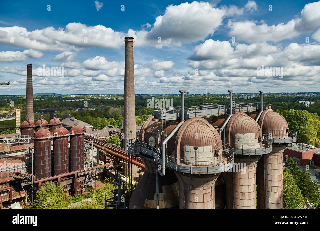 Industrial factory in Duisburg, Germany Stock Photo - Alamy