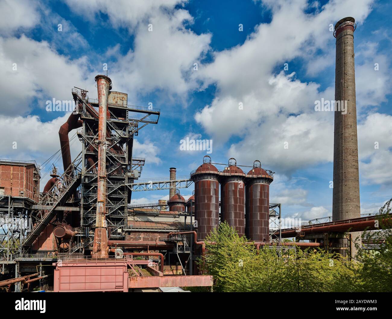 Industrial factory in Duisburg, Germany Stock Photo - Alamy