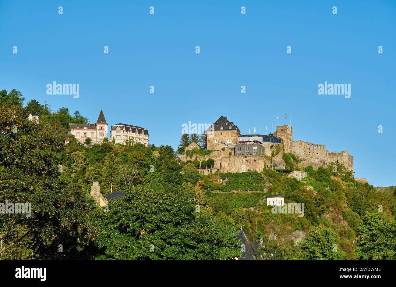 Rheinfels castle and fortress hi-res stock photography and images - Alamy