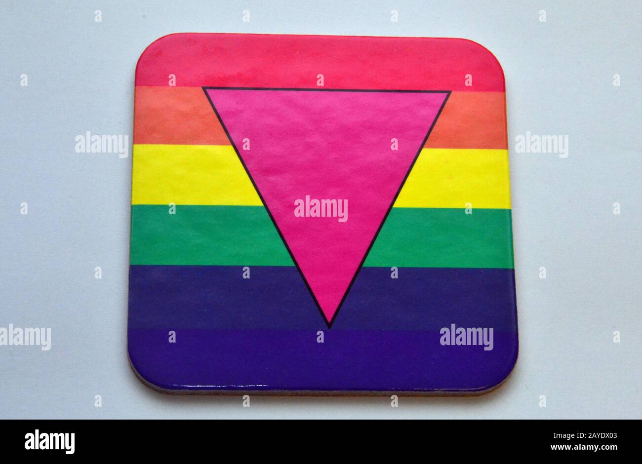 Pink triangle hi-res stock photography and images - Alamy