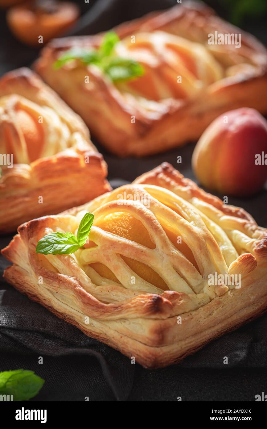 Homemade puff pastry made in a unique way Stock Photo - Alamy