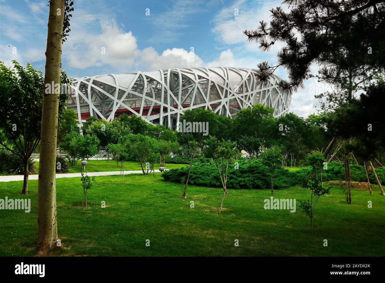 View of beijing national stadium hi-res stock photography and images ...