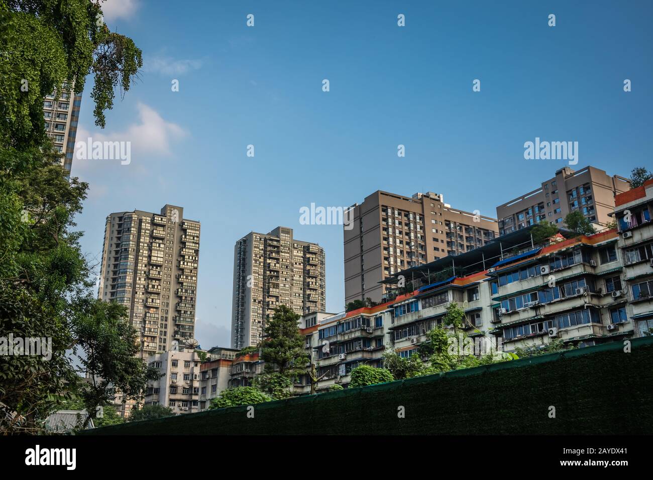 High residential buildings in Chengdu Stock Photo - Alamy