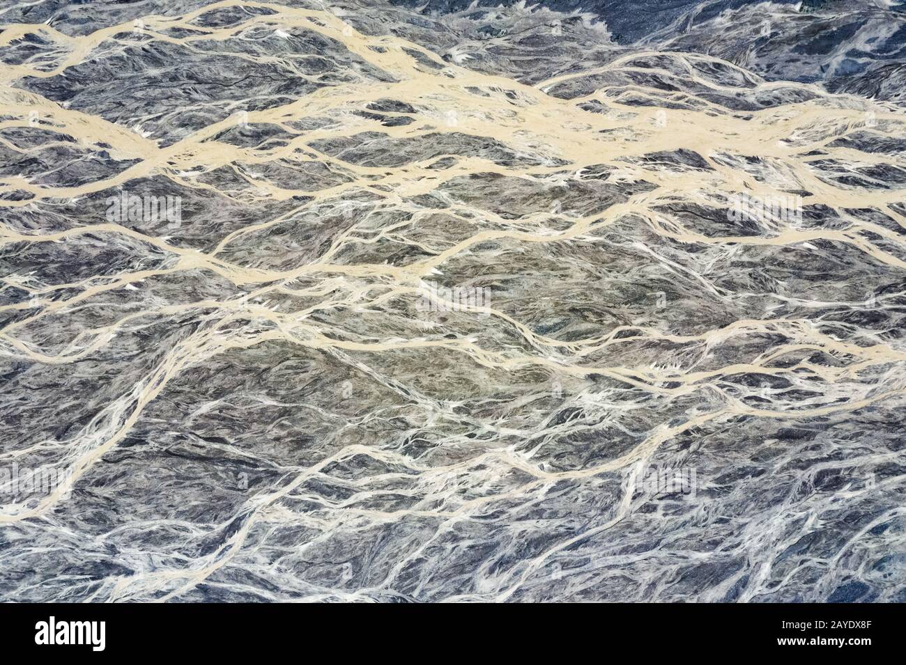 Abstract aerial view of river bed hi-res stock photography and images ...