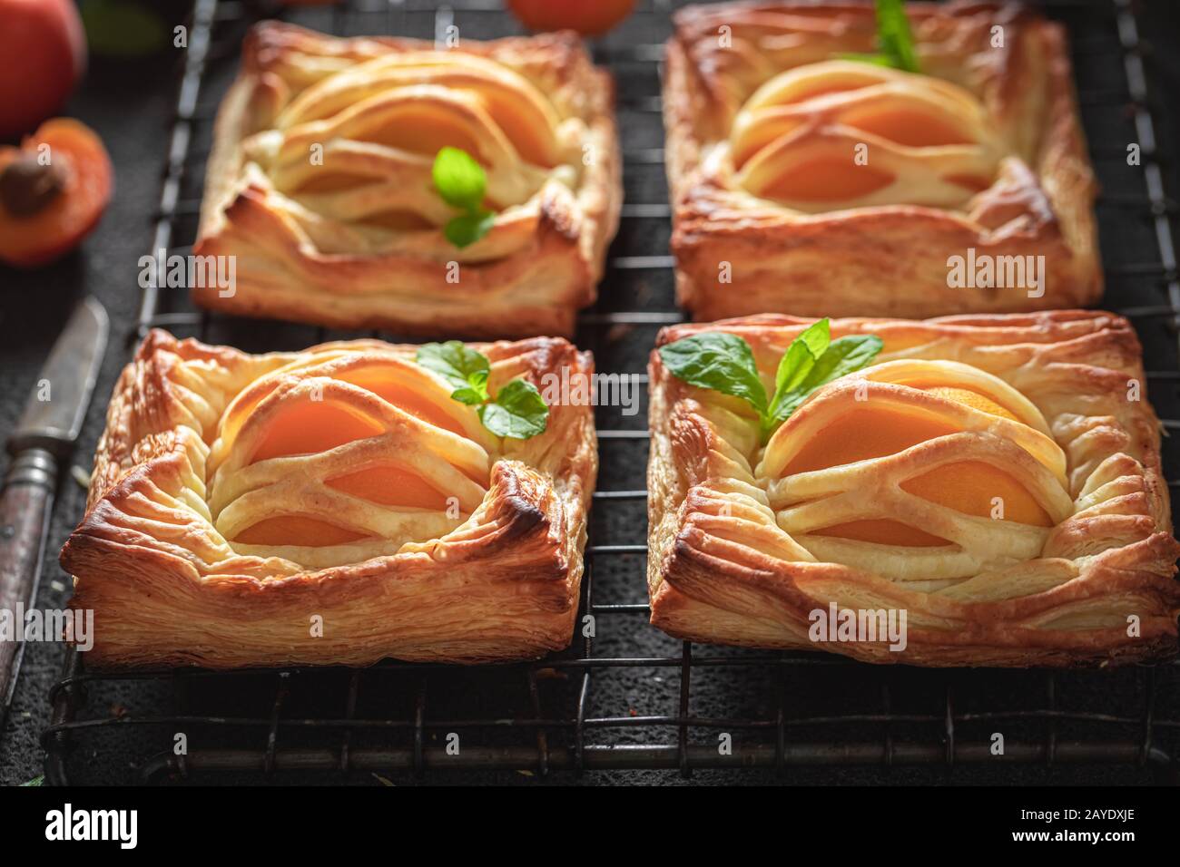 Delicious puff pastry made in a unique way Stock Photo - Alamy