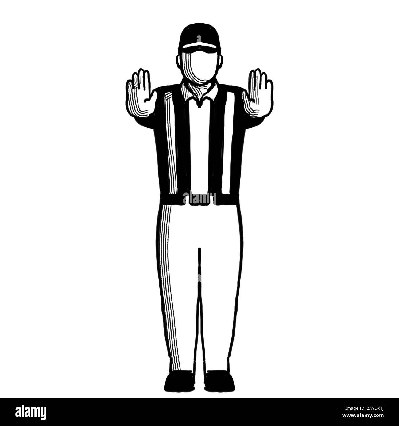 Pass interference Cut Out Stock Images & Pictures - Alamy