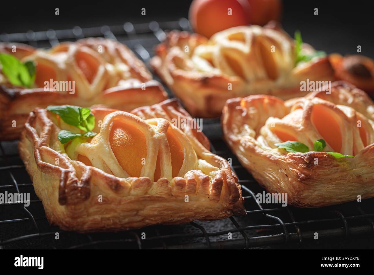 Awesome puff pastry made in a unique way Stock Photo - Alamy